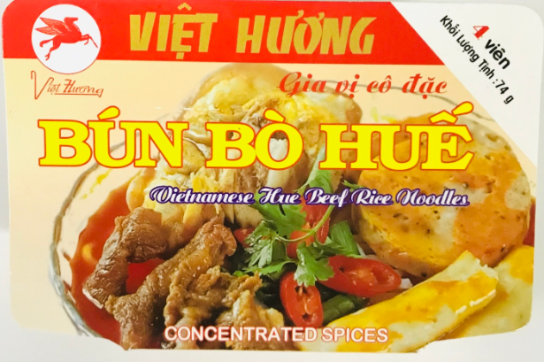 Viet Huong Bun Bo Hue 74g (Vietnamese Hue Beef Rice Noodles) – Savour of Asia