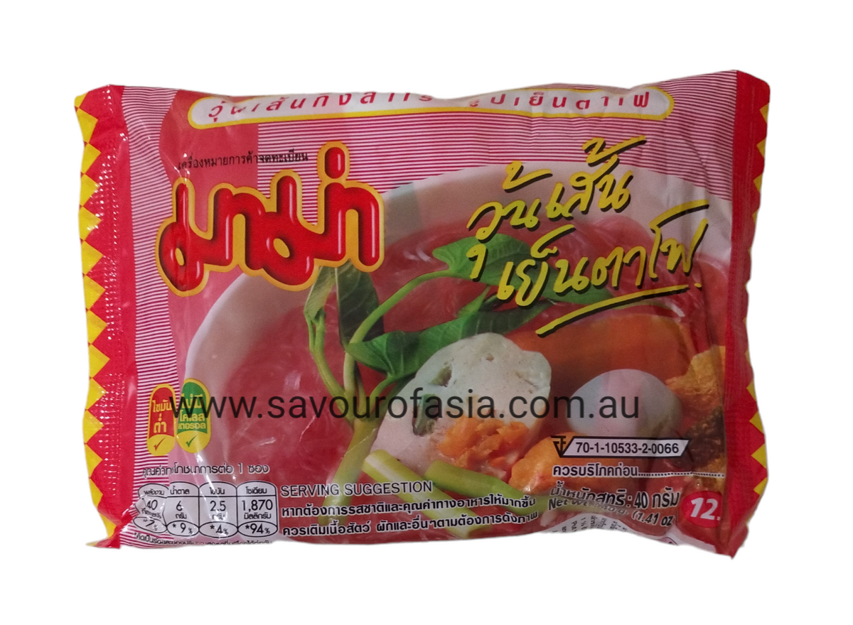 MAMA Instant Bean Vermicelli Yentafo Flavour 40g – Savour of Asia