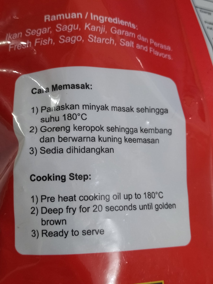 Toff Food Keropok Fish Cracker 500g – Savour of Asia