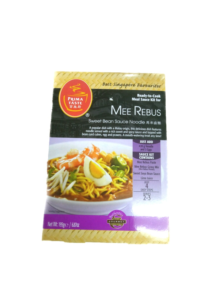 Prima Taste Mee Rebus ( Sweet Bean Sauce Noodles ) 195g – Savour of Asia