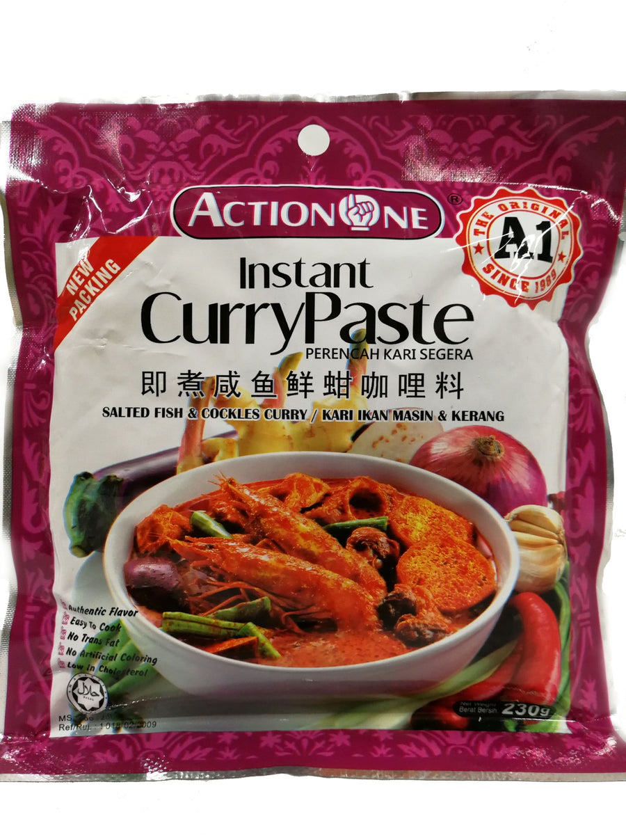 A1 A1 Curry Paste for Salted Fish and Cockles 230g – Savour of Asia