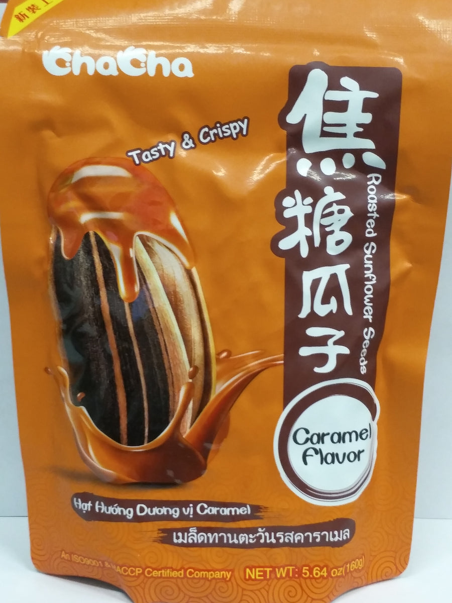 Cha Cha Caramel Roasted Sunflower Seeds 160g – Savour of Asia