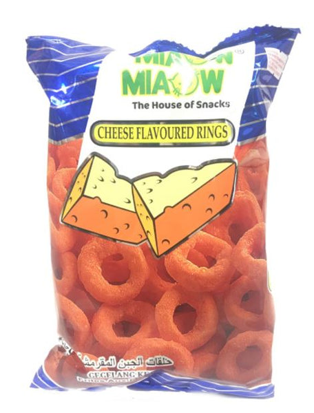 Miaow Miaow Miaow Miaow Cheese Ring 60gx 10's – Savour of Asia