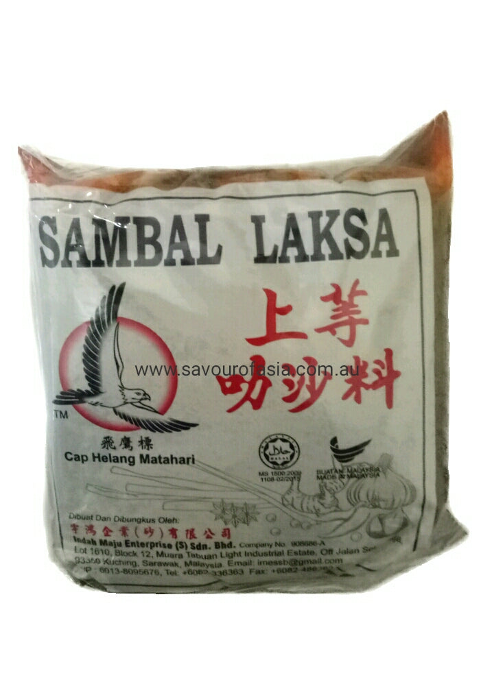 Cap Helang Matahari Sarawak Laksa Paste 600g 飞鹰标上等叻沙料 – Savour of Asia