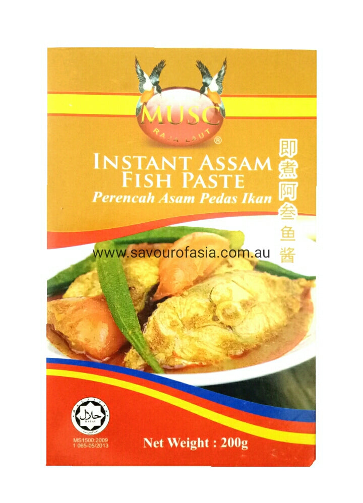 Instant Assam Fish Paste 200g (Perencah Asam Pedas Ikan) 即煮阿参鱼酱 ...