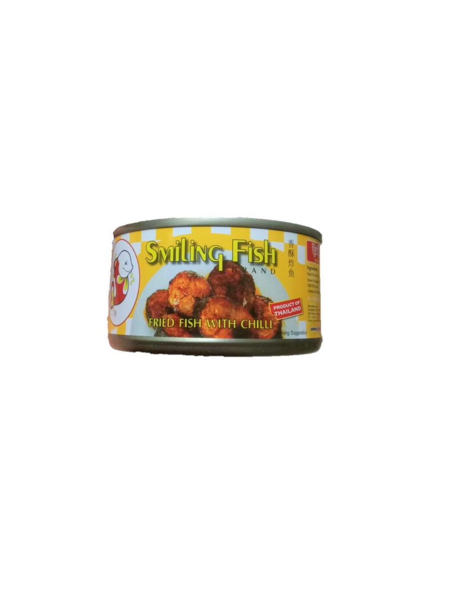 Smiling Fish Brand Fried Fish with Chilli 90g – Savour of Asia