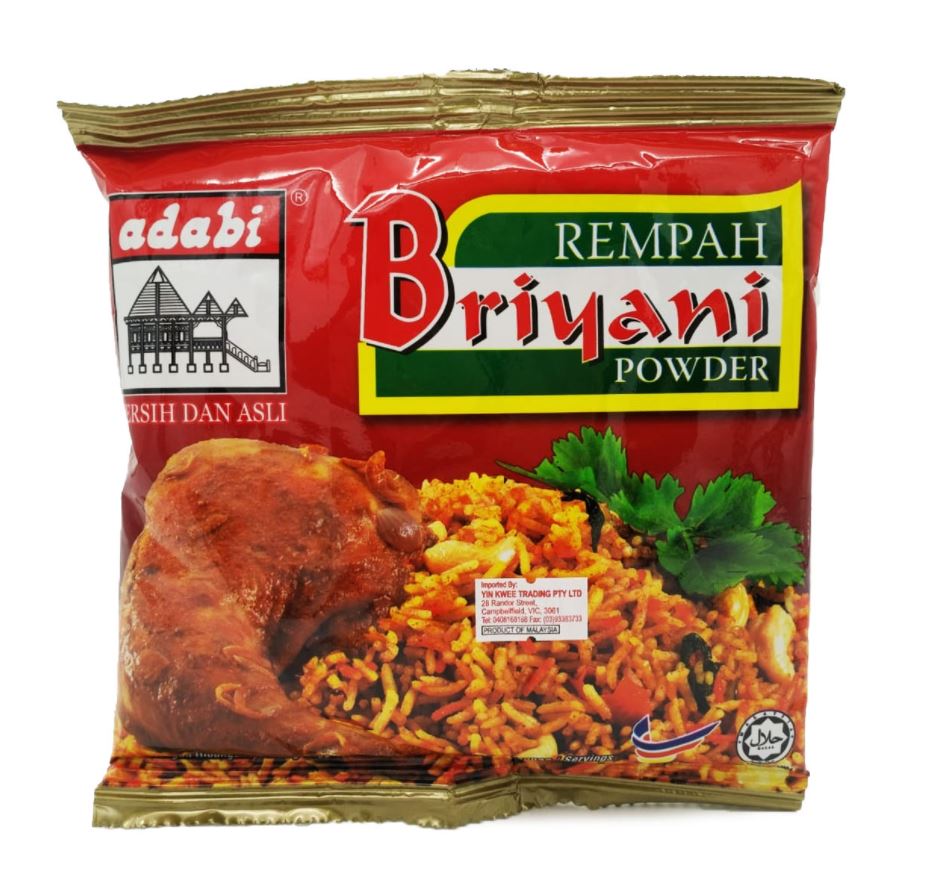 Adabi Briyani Powder 100g – Savour of Asia