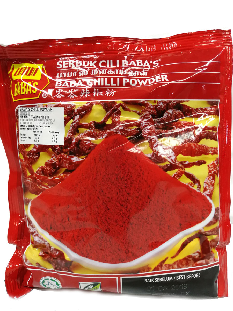 Baba's Baba's Chilli Powder 250g – Savour of Asia