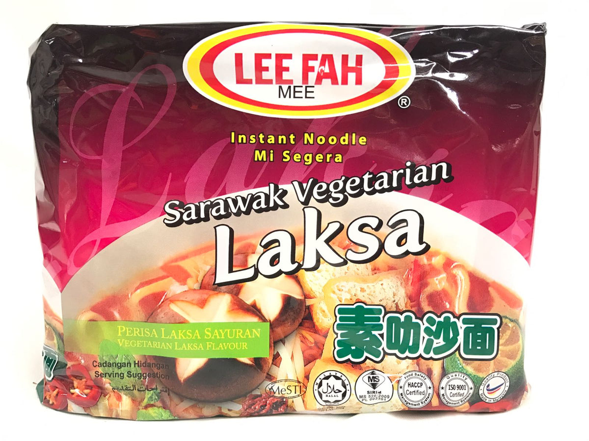Lee Fah Mee Lee Fah Mee Sarawak Vegetarian Laksa 90g x 4's – Savour of Asia